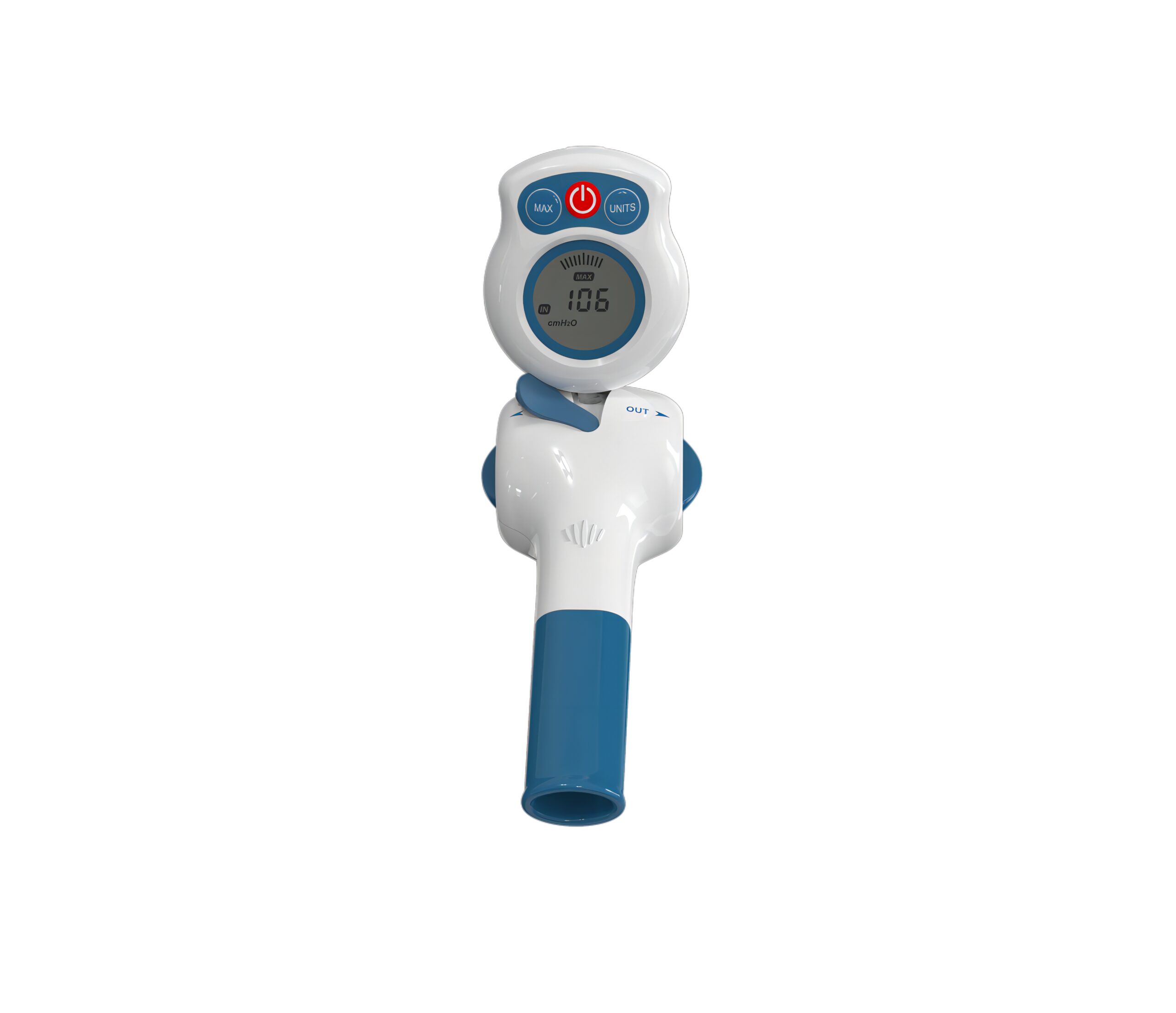 Respiratory Muscle Trainer With Electronic Manometer - resptrainer
