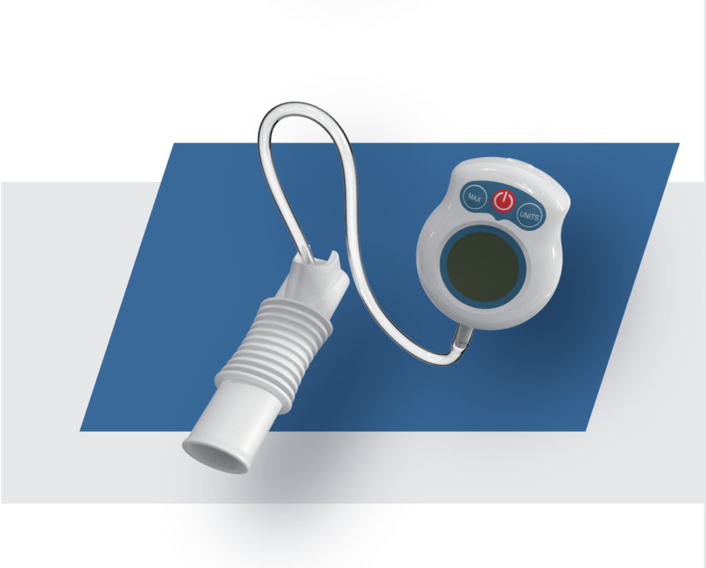 Respiratory Muscle Trainer With Electronic Manometer - Resptrainer